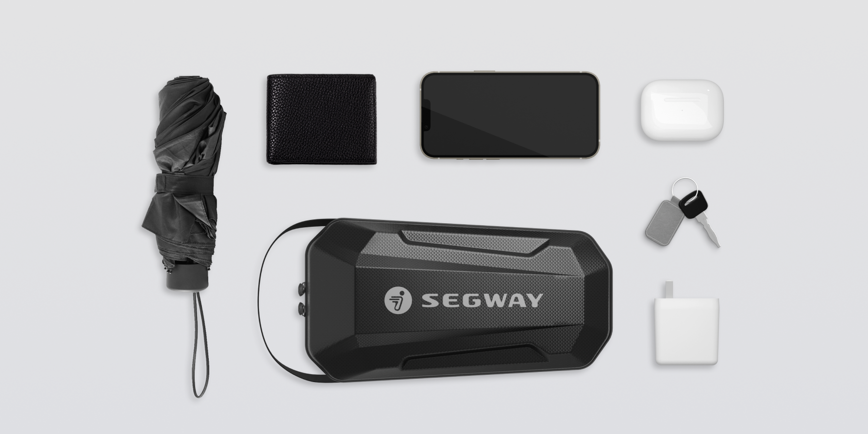 Segway eKickScooter Storage Bag | 3L Water-Resistant Front Bag | Segway USA