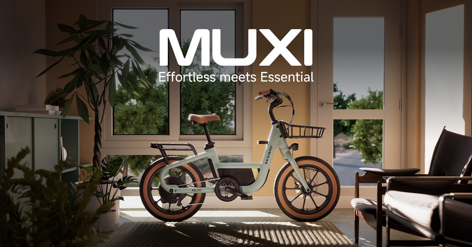 Segway MUXI Smart eBike | Pre-Order the Best Family & Mom's Ride